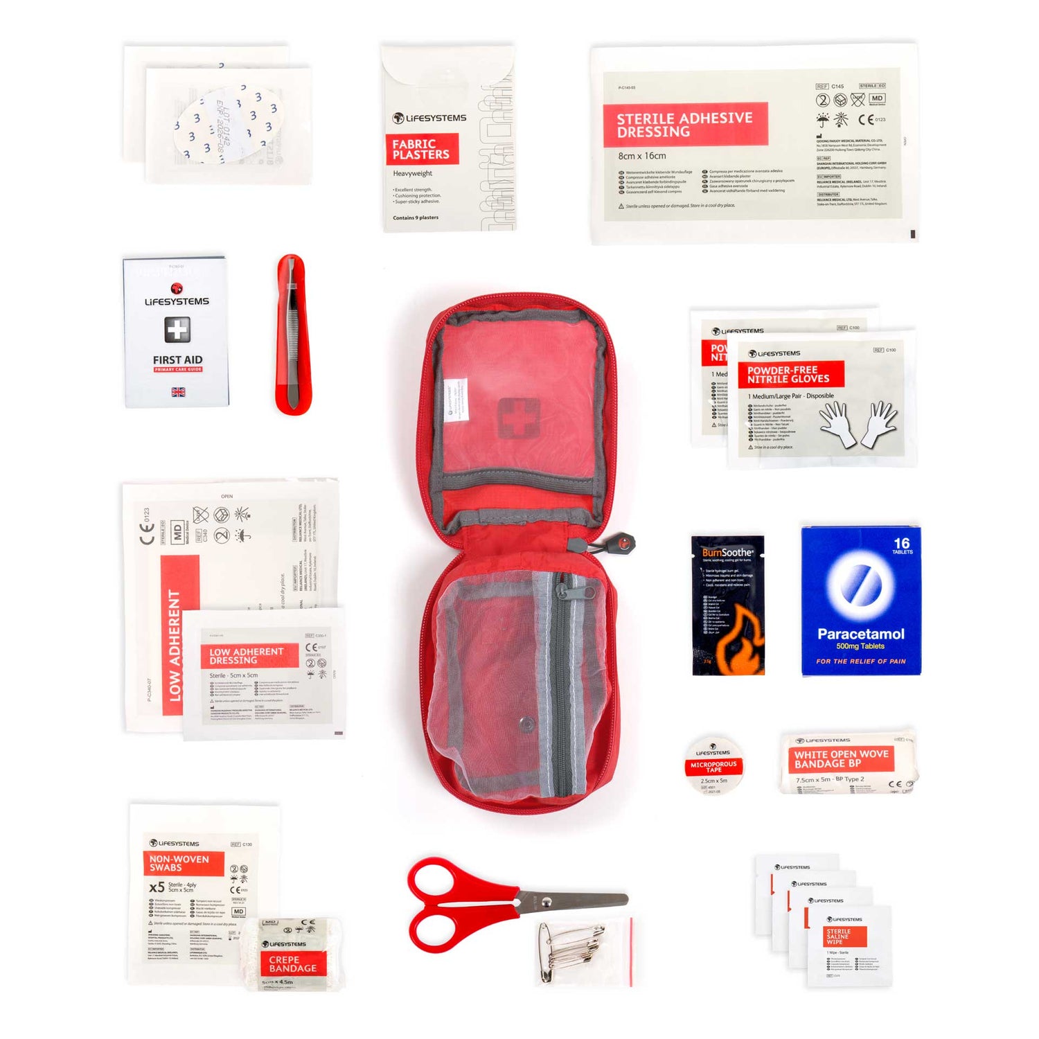 Trek First Aid Kit | Travel First Aid Kit | Lifesystems