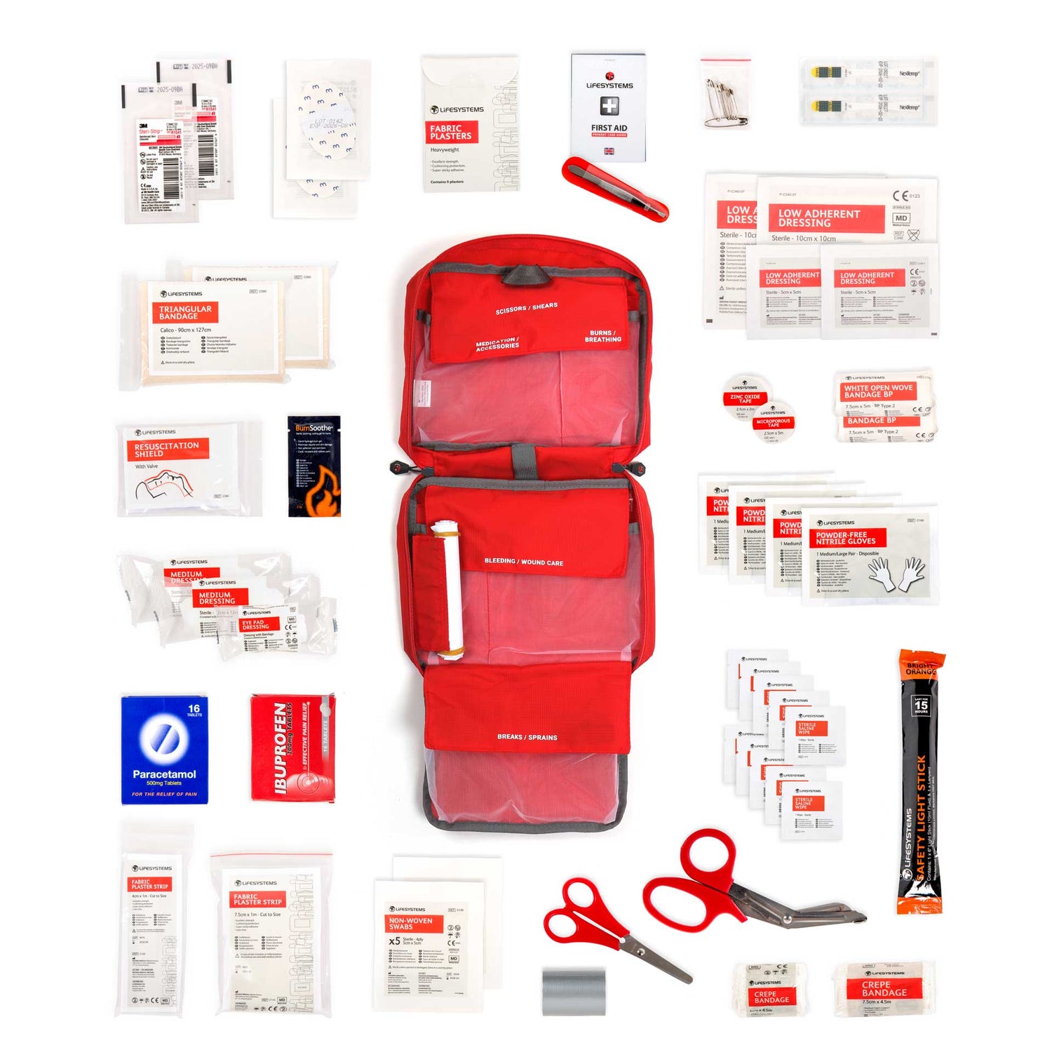 Mountain Leader First Aid Kit | Travel First Aid Kit | Lifesystems