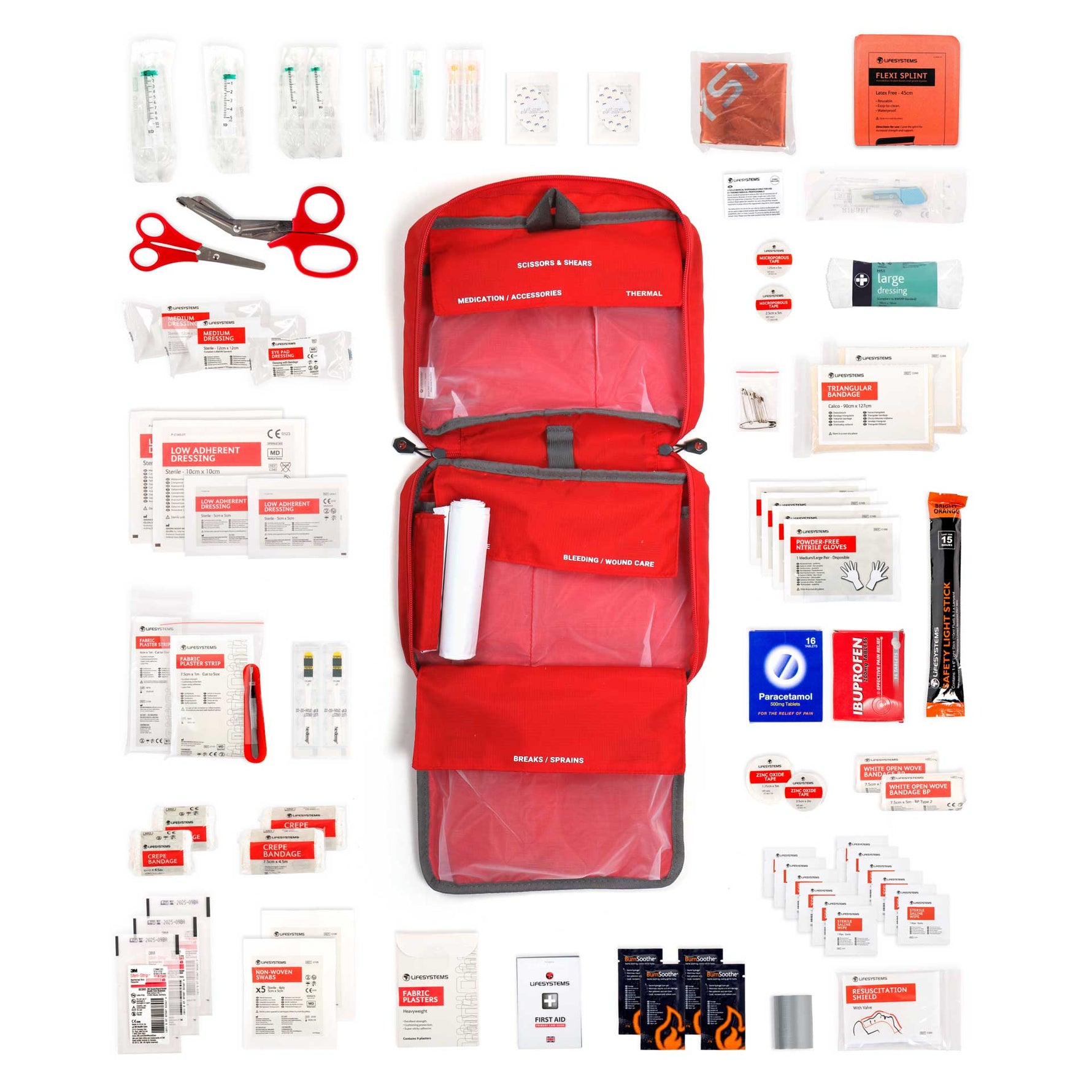 Mountain Leader Pro First Aid Kit | First Aid Kit Contents | Lifesystems
