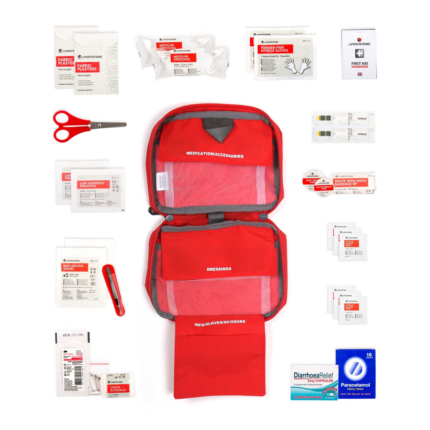 Traveller First Aid Kit | Travel First Aid Kit | Lifesystems