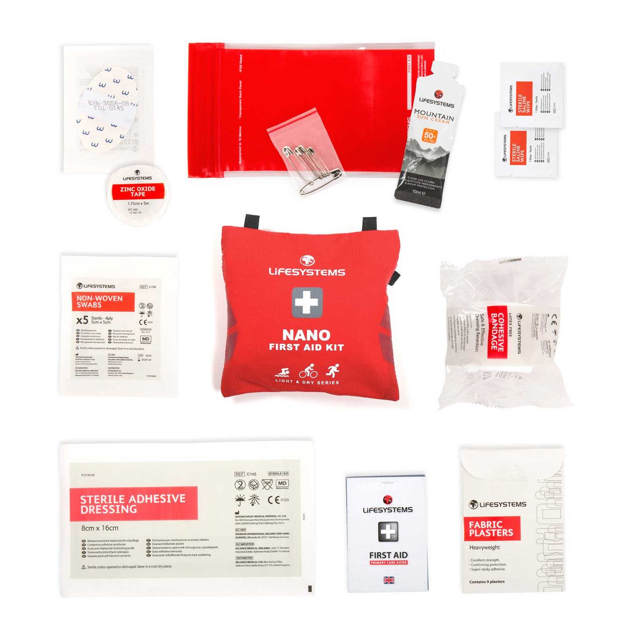 Light & Dry Nano First Aid Kit | Waterproof First Aid Kits | Lifesystems