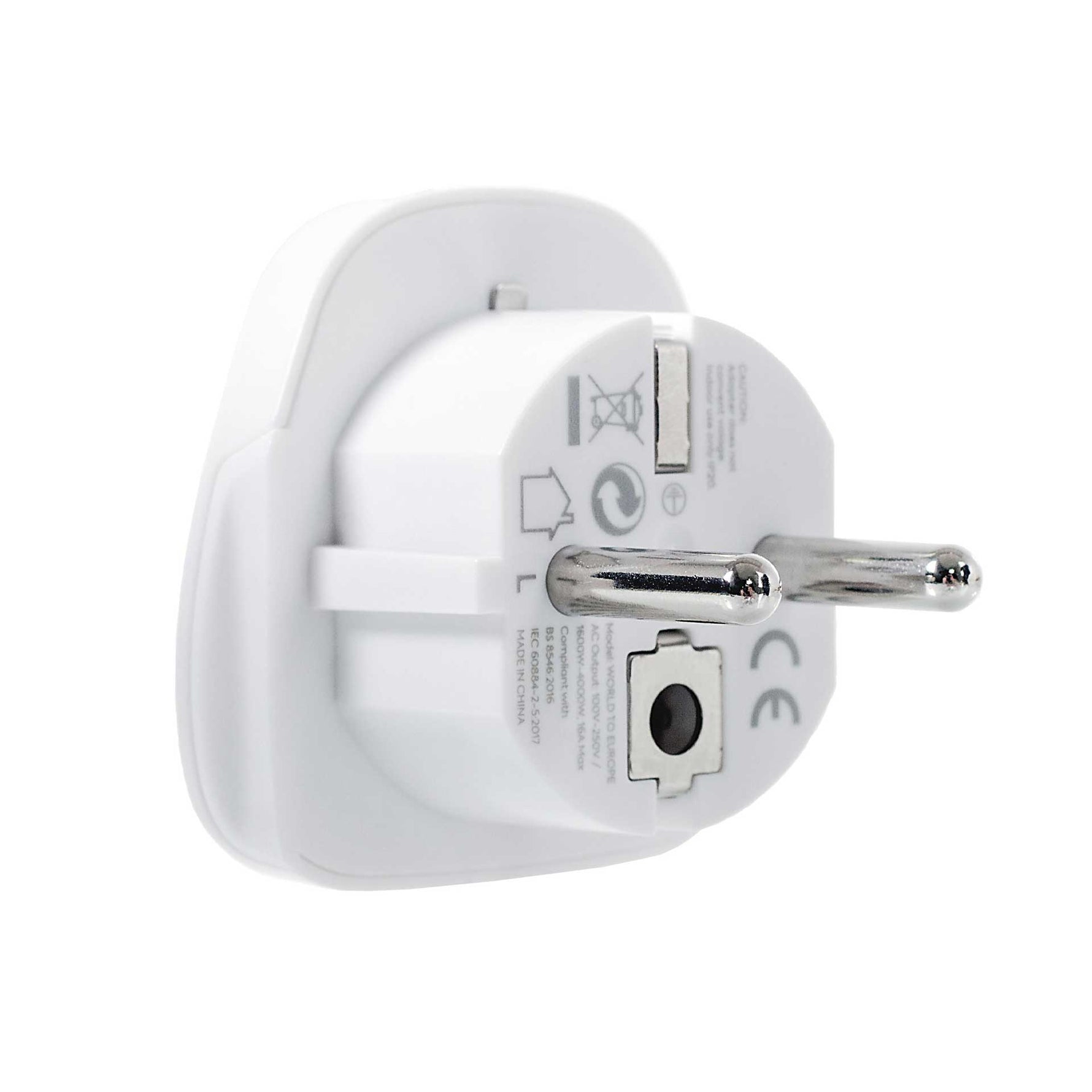 European Travel Adapter | EU Plug Adaptor | Lifesystems