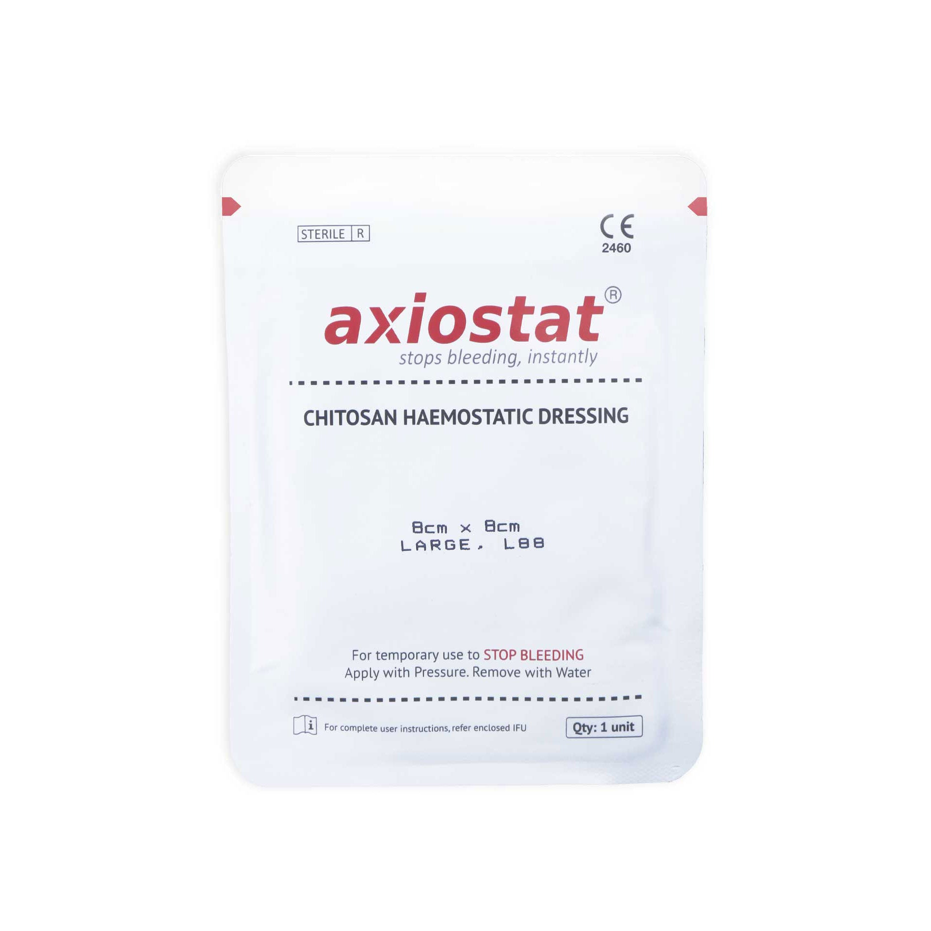 Axiostat Chitosan Haemostatic Dressing | Lifesystems